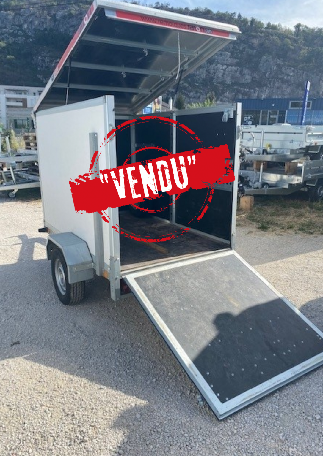 Remorque fourgon JALON OCCASION MODELE JCC750-2100 – Remorques du Dauphine