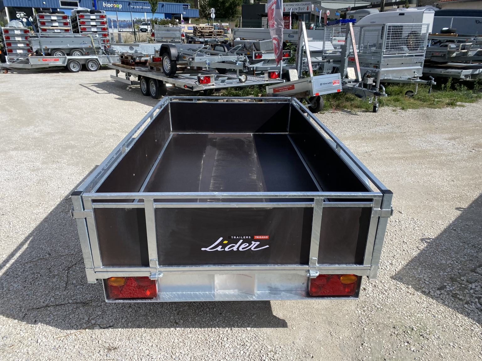 Remorque Lider bois 45450 251 x 133 cm 500/750 KG PTAC (à partir de 32 ...