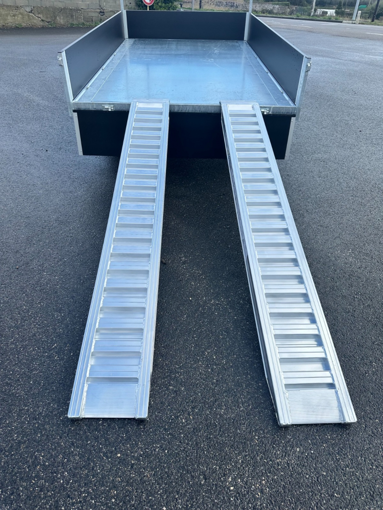 Rampes de chargement 3m50 portée 2450/3100 kg (livraison incluse ...